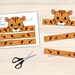 Leopard Paper Crown Jungle Cat Animal Template Coloring Activity ...