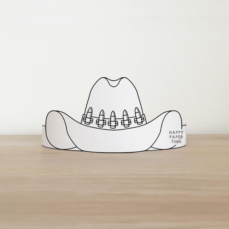 Cowboy Outlaw Hat - Etsy