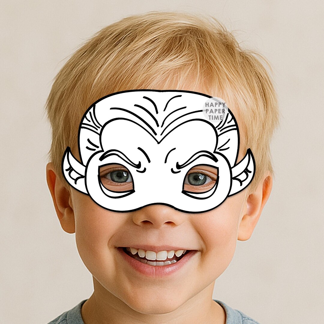 Vampire Mask Kids Vampire Costume Vampire Mask Diy Vampire Mask Kids ...