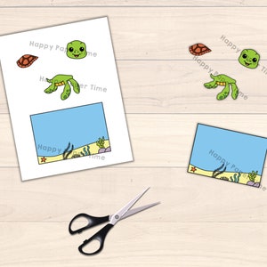 Sea Turtle Toilet Paper Roll Craft Ocean Animal Beach Sea Party ...