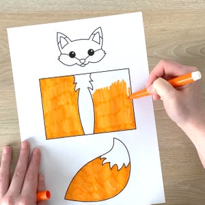 Fox Toilet Paper Roll Craft Forest Woodland Party Coloring Printable ...