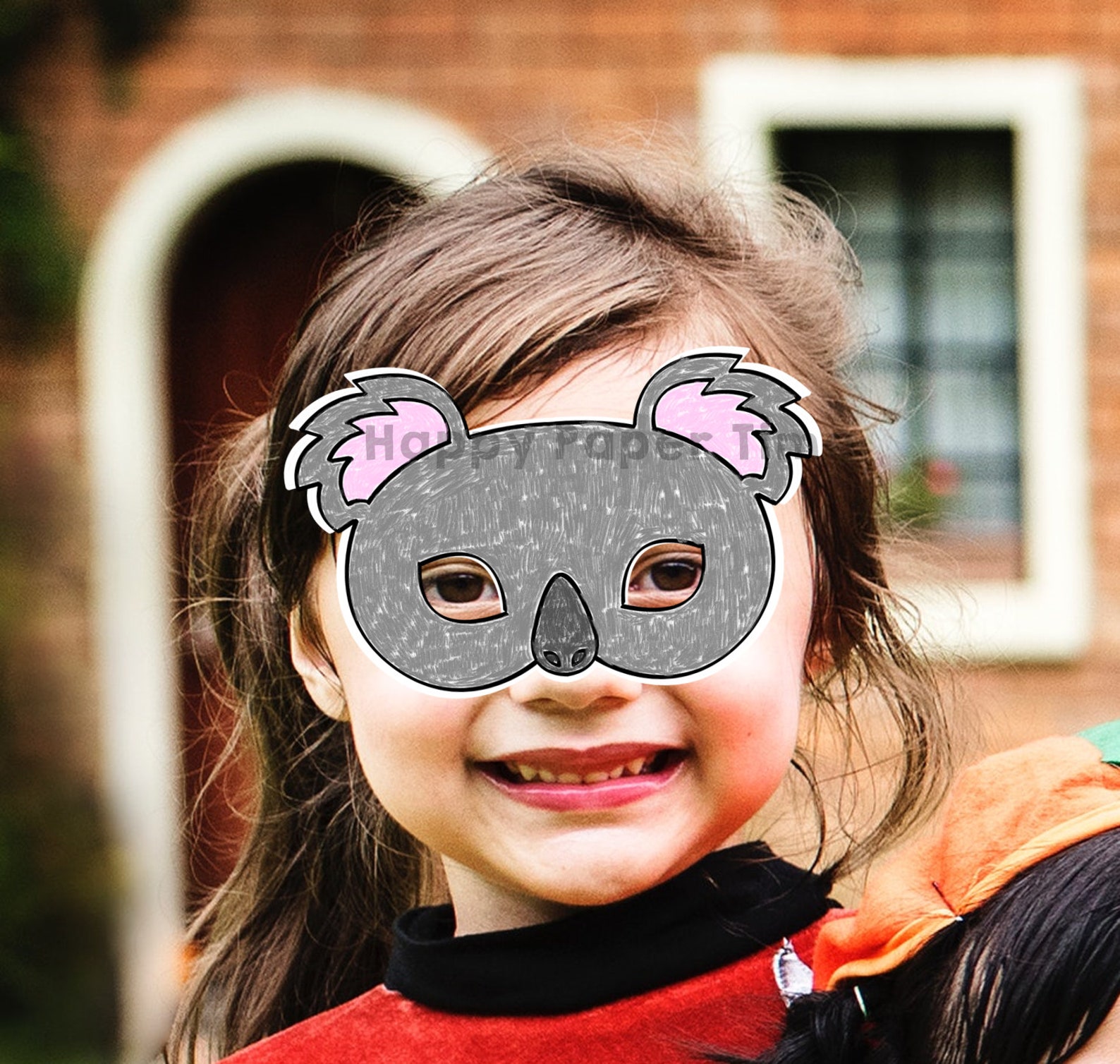 Koala Mask Printable Koala Costume Koala Birthday Theme | Etsy Canada