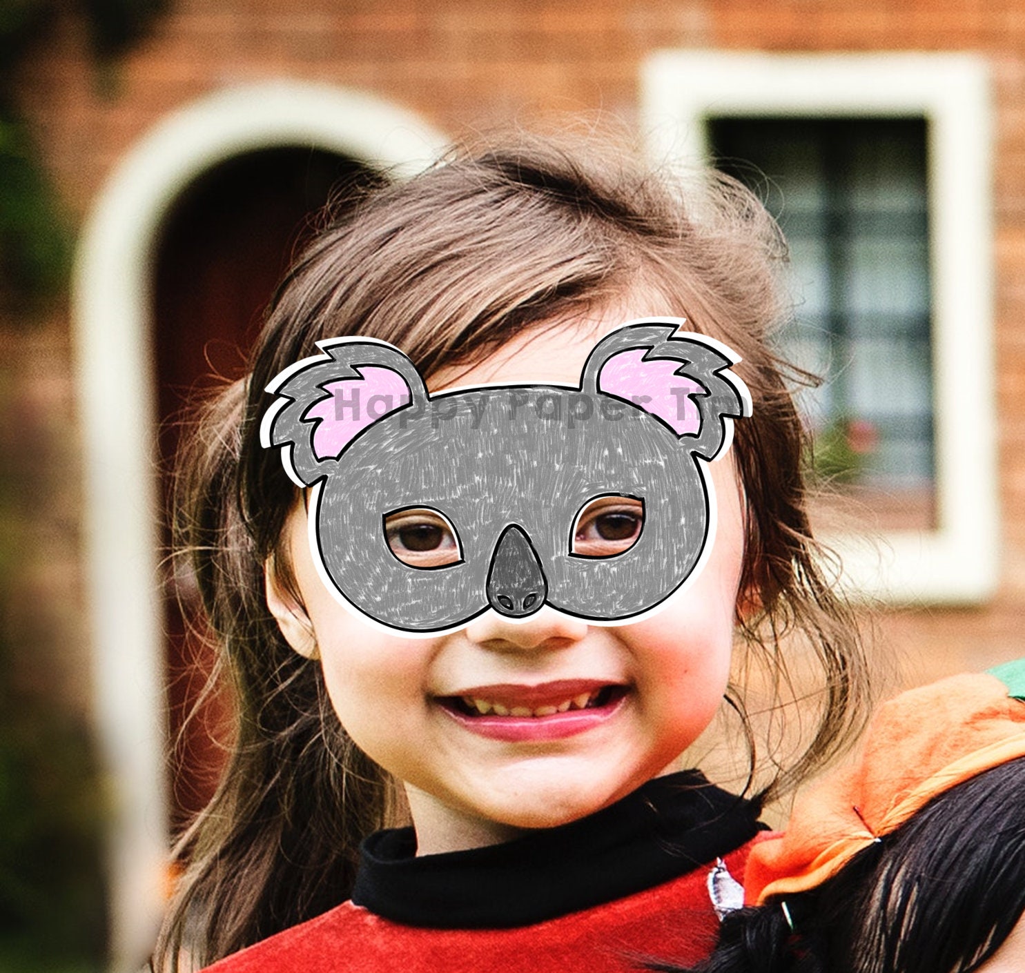 Koala Mask Printable Koala Costume Koala Birthday Theme | Etsy Canada