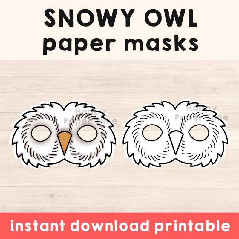 Owl Mask - Etsy