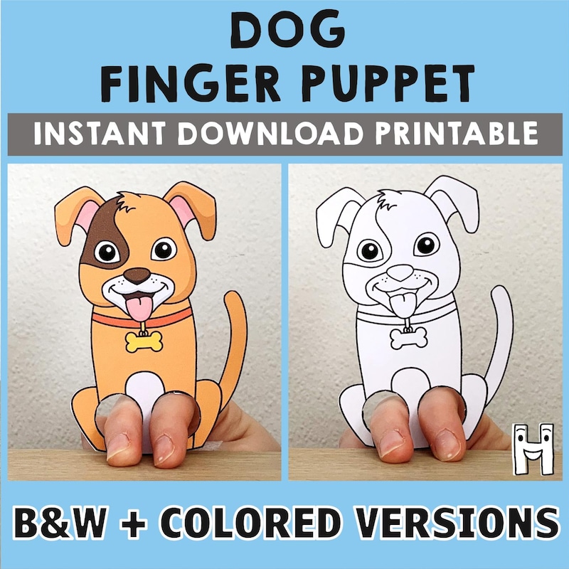 Dog Puppet - Etsy