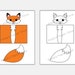 Fox Toilet Paper Roll Craft Forest Woodland Party Coloring Printable ...