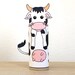 Cow Toilet Paper Roll Craft Farm Animal Party Coloring - Etsy