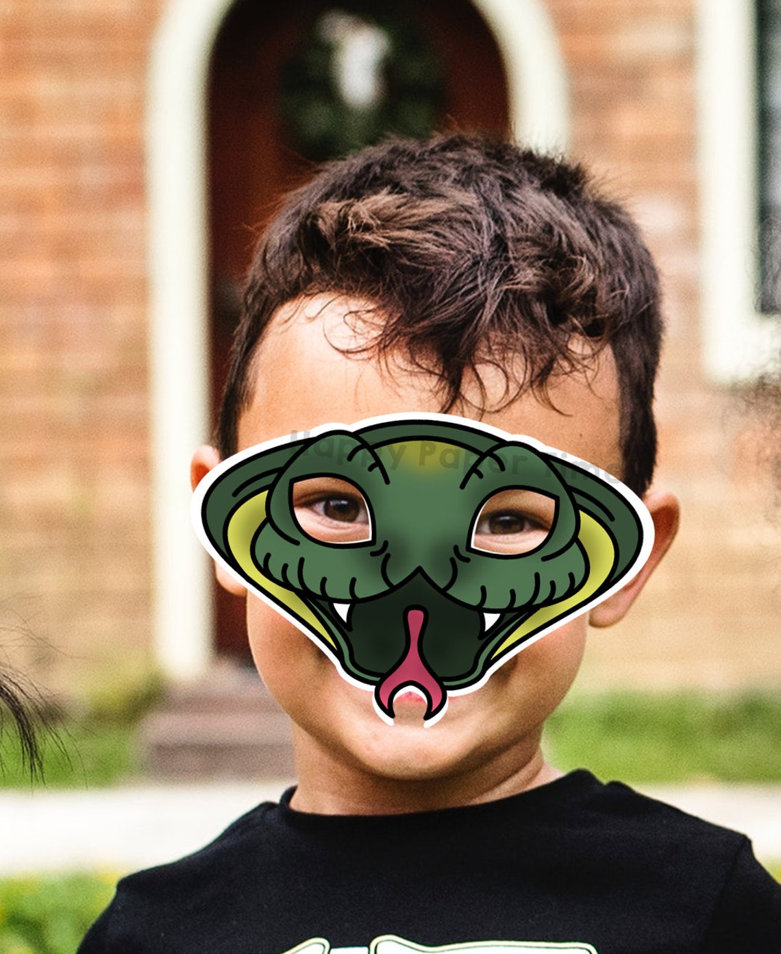 Cobra Mask Costume Animal Mask Printable Party Favor Asian - Etsy