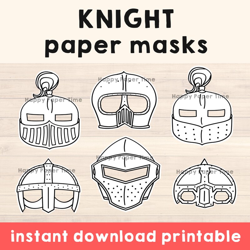 Knight Helmet Kids Party - Etsy