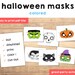 Halloween Mask Kids Diy Halloween Costume Pumpkin Mask Witch Mask ...
