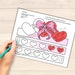 Hearts Valentine Paper Crown Party Activity Printable Kids Easy Craft ...