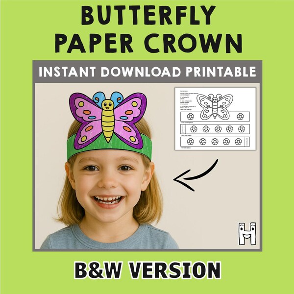 Butterfly Crown - Etsy