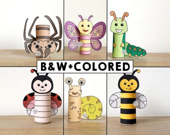 Whale Toilet Paper Roll Craft Ocean Animal Beach Sea Party Coloring ...