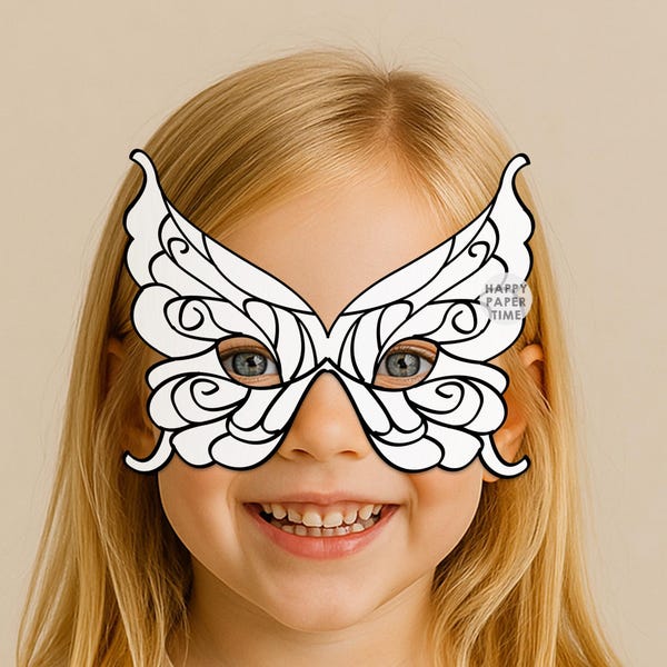 Butterfly Face Mask - Etsy