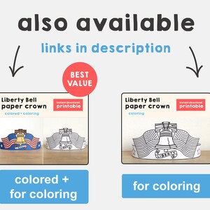 Liberty Bell Paper Crown 4th of July America Patriotic Headband ...
