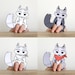 Wolf Puppet Paper Craft Printable Finger Puppet Kids Craft Animal ...