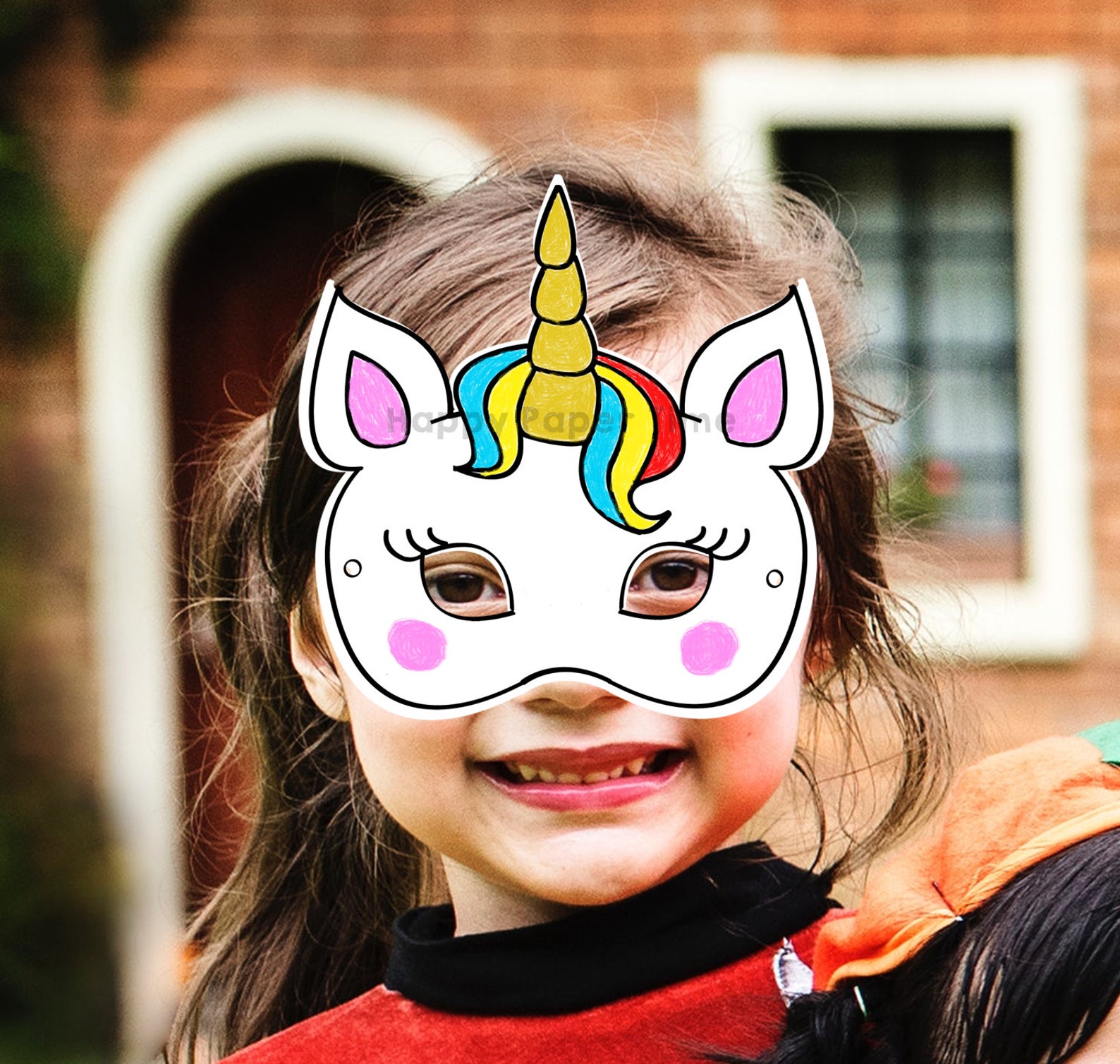 Unicorn Mask Unicorn Printable Mask Unicorn Party Favor | Etsy