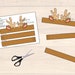 Reindeer Paper Crown Hat Christmas Winter Holiday Party Coloring ...