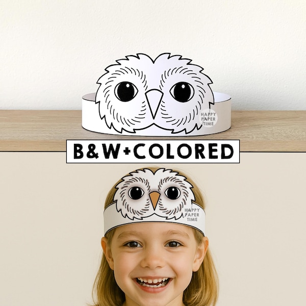 Snowy Owl Hat - Etsy
