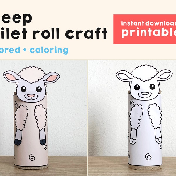 Toilet Paper Sheep - Etsy