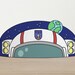 Astronaut Helmet Paper Crown Space Astronomy Party Printable Headband ...