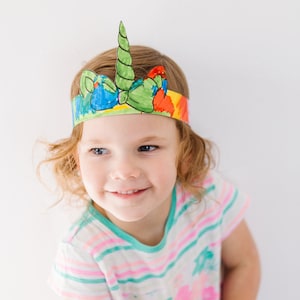 Unicorn Paper Crown Coloring Printable Kids Craft Unicorn Princess ...