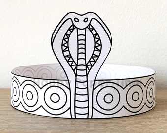 Egyptian Snake Headband Craft