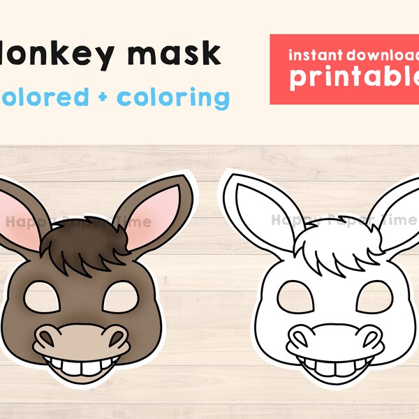 Donkey Mask - Etsy