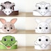 Australian Animal Paper Crowns Safari Koala Kangaroo Crocodile - Etsy