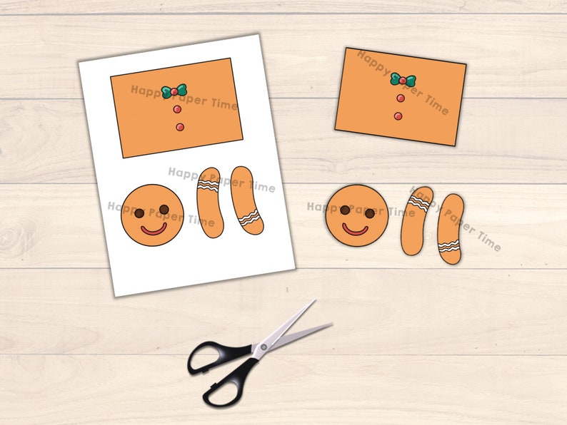 Gingerbread Man Toilet Paper Roll Craft Christmas Party - Etsy