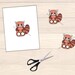 Red Panda Paper Craft Printable Asian Animal Finger Puppet Kids Craft ...