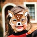 Deer Costume Printable Kids Deer Paper Mask Printable Diy Fawn Mask ...