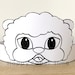 Sheep Paper Crown Template Coloring Activity Printable Kids - Etsy