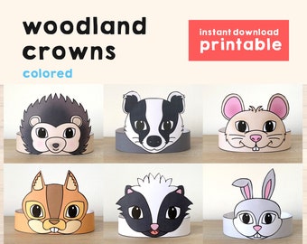 Polar Bear Crown Printable - Etsy