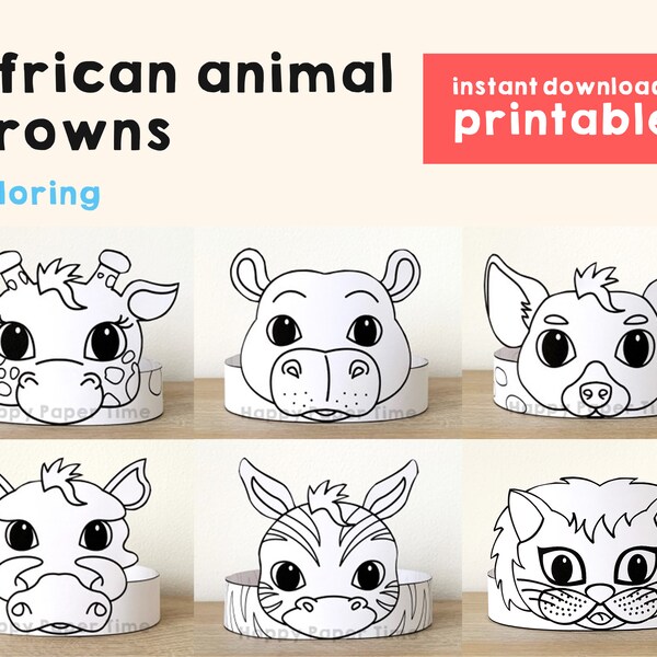 Lion Giraffe Hippo - Etsy