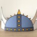 Viking Paper Crown Activity Printable Kids Craft Helmet - Etsy