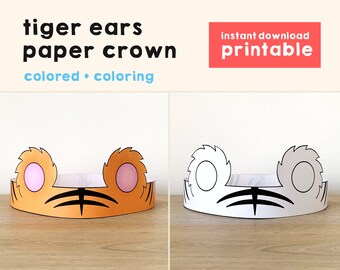 Cowboy Hat Paper Crown Party Coloring Printable Kids Craft - Etsy