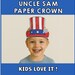 Uncle Sam Hat Paper Crown Party Coloring Printable Kids Craft America ...