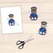 Pilot Paper Craft Printable Community Helper Finger Puppet Kids Craft ...