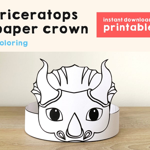 Dinosaur Crown - Etsy