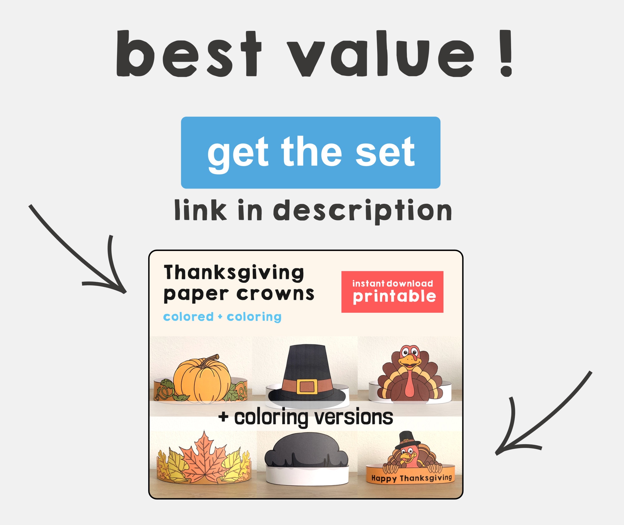 Pilgrim Cap Hat Paper Crown Thanksgiving Settler Party - Etsy