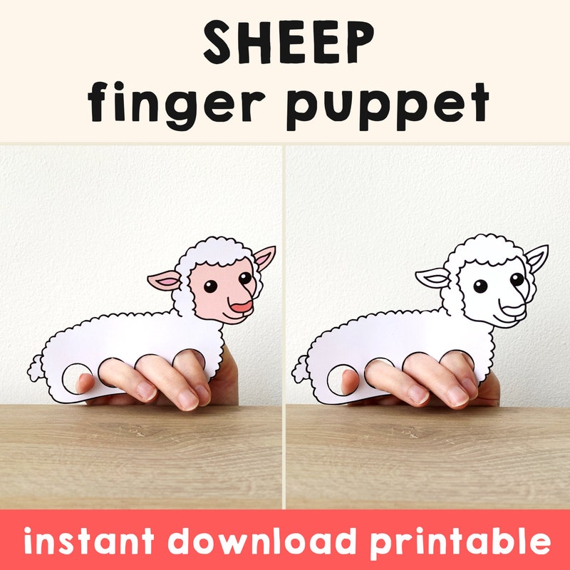 Sheep Puppet - Etsy