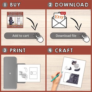 Tasmanian Devil Toilet Paper Roll Craft Australian Animal Party ...