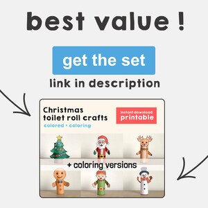 Snowman Toilet Paper Roll Craft Christmas Party Coloring Printable ...