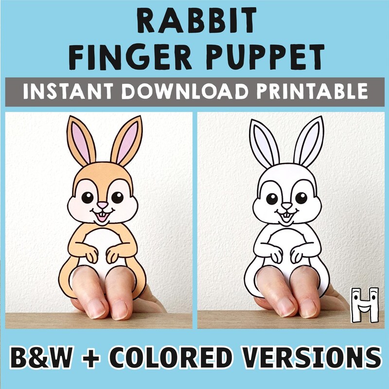 Animal Finger Puppet - Etsy