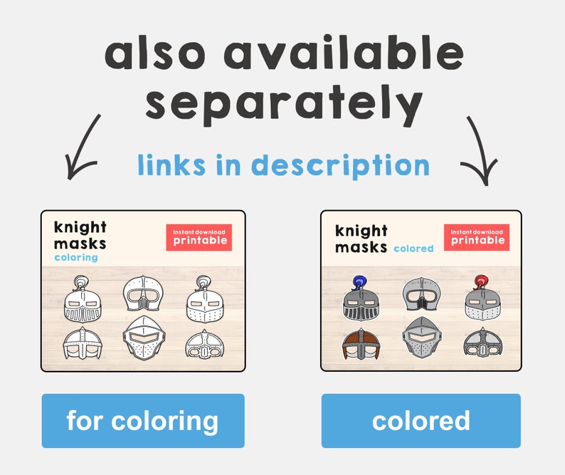 Knight Party Favor Kids Knight Birthday Theme Knight Party | Etsy