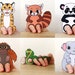 Asian Animal Paper Craft Printable Finger Puppet Template Kids Craft ...