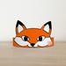 Fox Paper Crown Activity Printable Kids Craft Woodland Forest Birthday ...