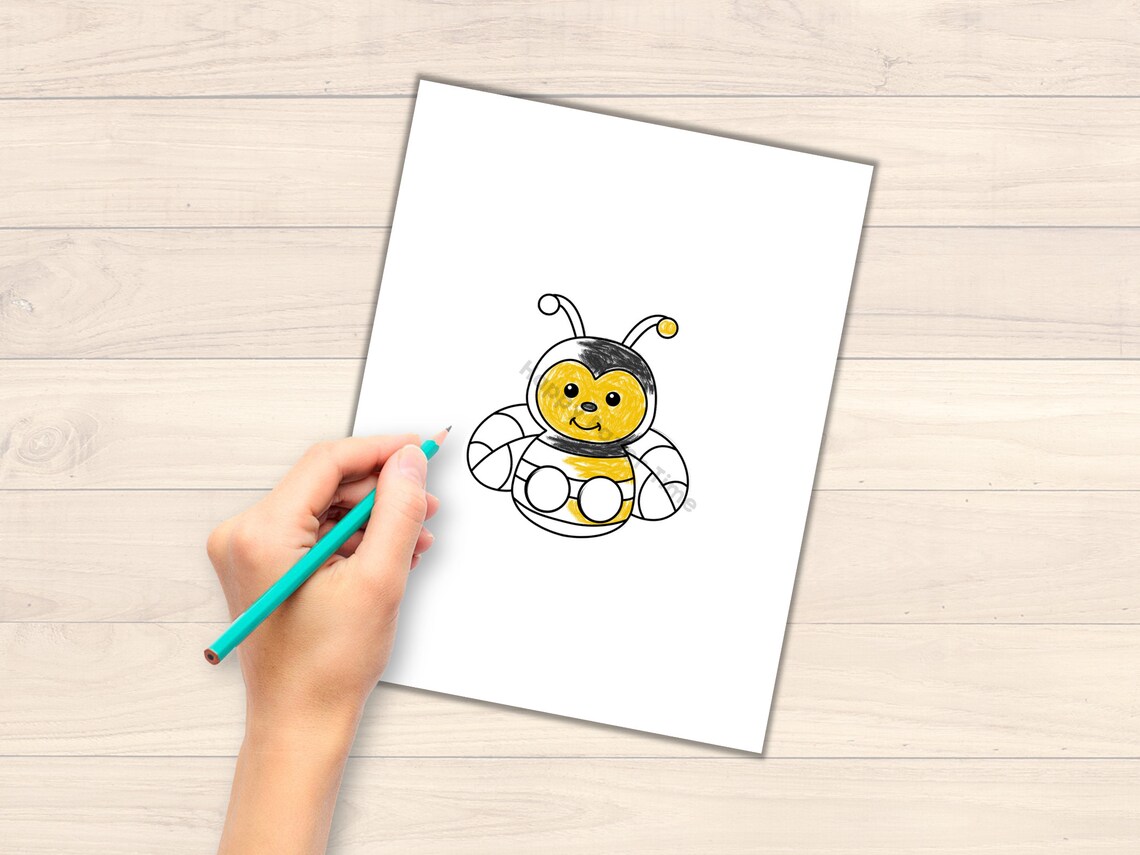 Bee Paper Craft Printable Finger Puppet Template Kids Craft - Etsy UK