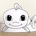 Goldfish Paper Crown Headband Pet Animal Printable Kids Craft - Etsy